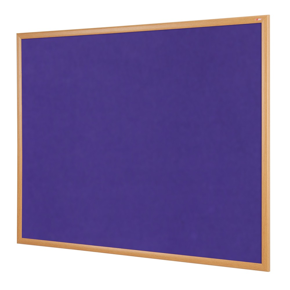 Eco-Friendly ColourPlus Noticeboard | 1200 x 1500mm (HxW) | Purple ...