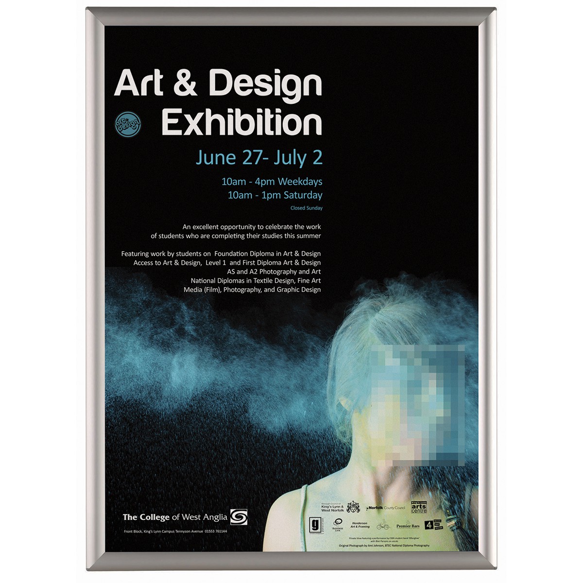 BusyGrip® Poster Frames | A3 - 420 x 297mm | Aluminium | PFA3/ALC