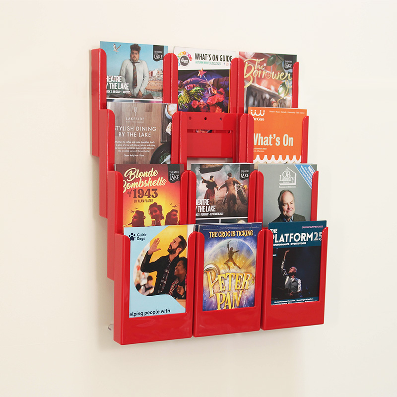 Expanda-Stand™ Kits | Red (RD) | Style 6 - A5 x 12 | WLES06/RD