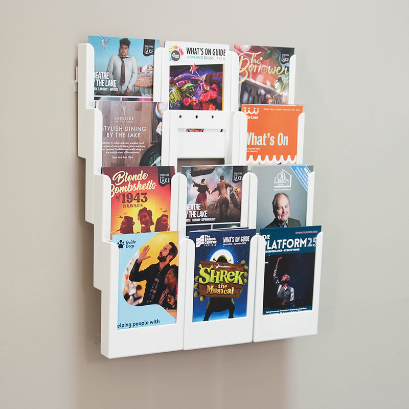 Expanda-Stand™ Kits | Style 6 - A5 x 12 | White Colour | WLES06/WH