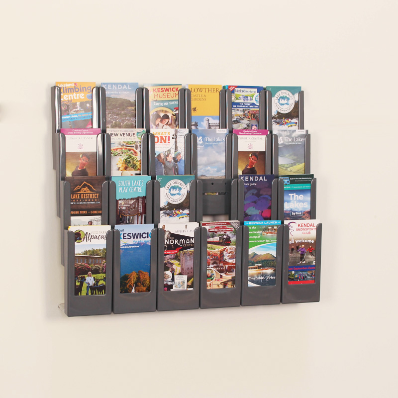 Expanda-Stand™ Kits | Grey (GY) | Style 3 - 1/3 A4 x 24 | WLES03/GY