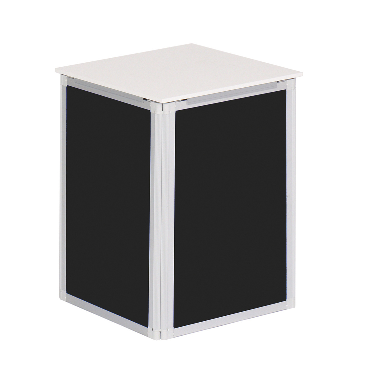 BusyFold Heavy Duty Display Plinth | 500 x 350 x 350mm (HxWxD) | Black ...