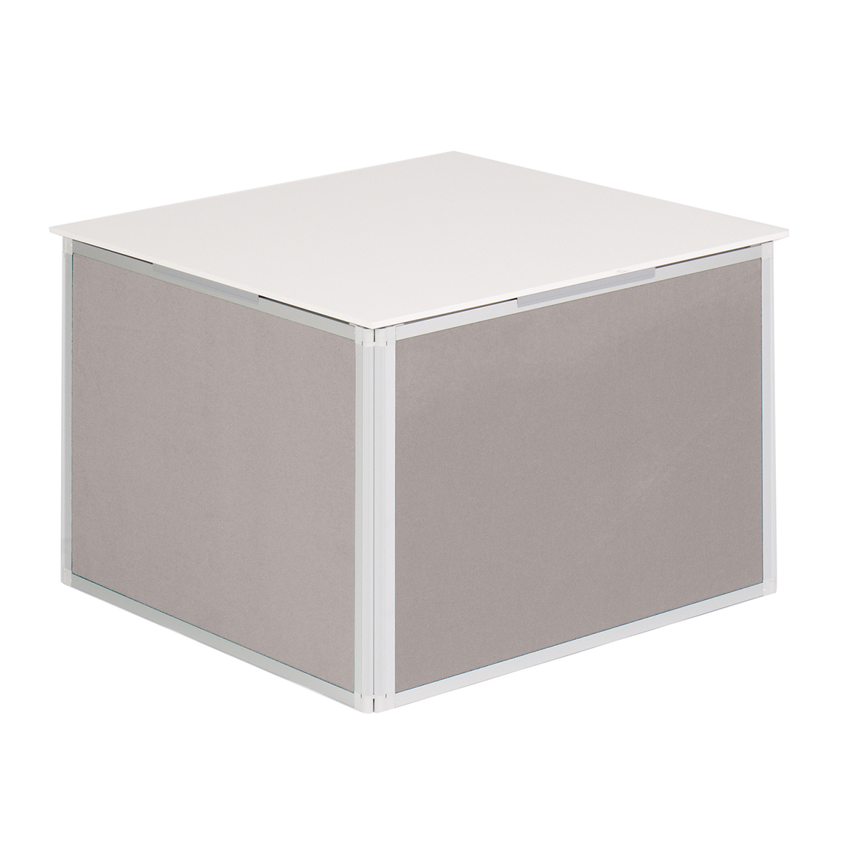 BusyFold Heavy Duty Display Plinth | 500 x 700 x 700mm (HxWxD) | Light ...