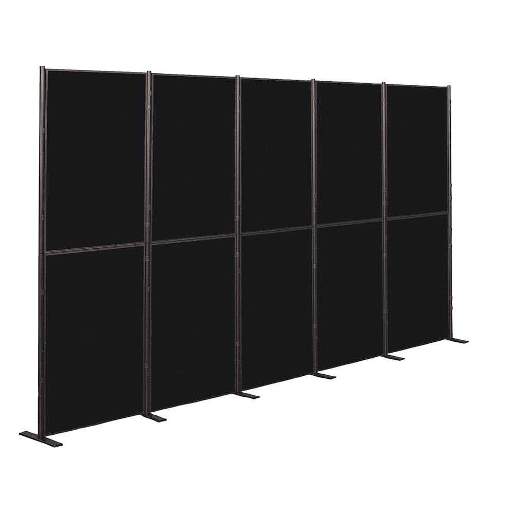 OnBoard Pole and Panel Display Kits | 10 Panel System | Black | Black | 880009/BK
