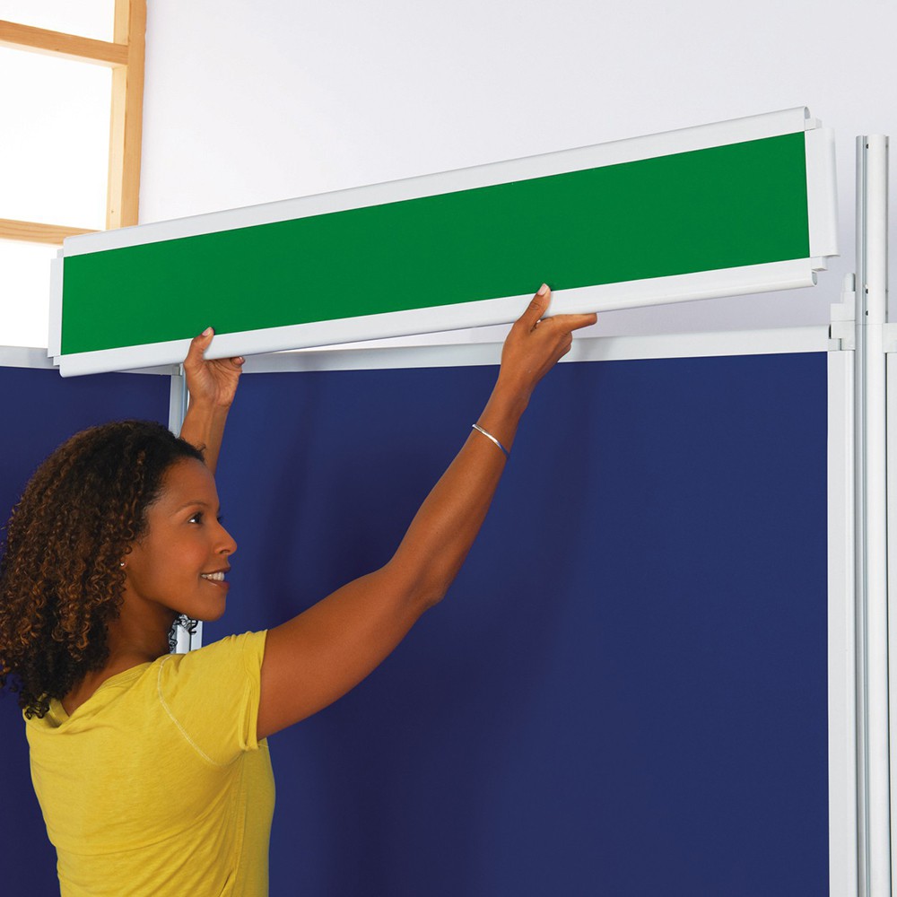 MightyBoard Header Panel | 200 x 1800mm (HxW) | Emerald (EG) | 49213N/EG